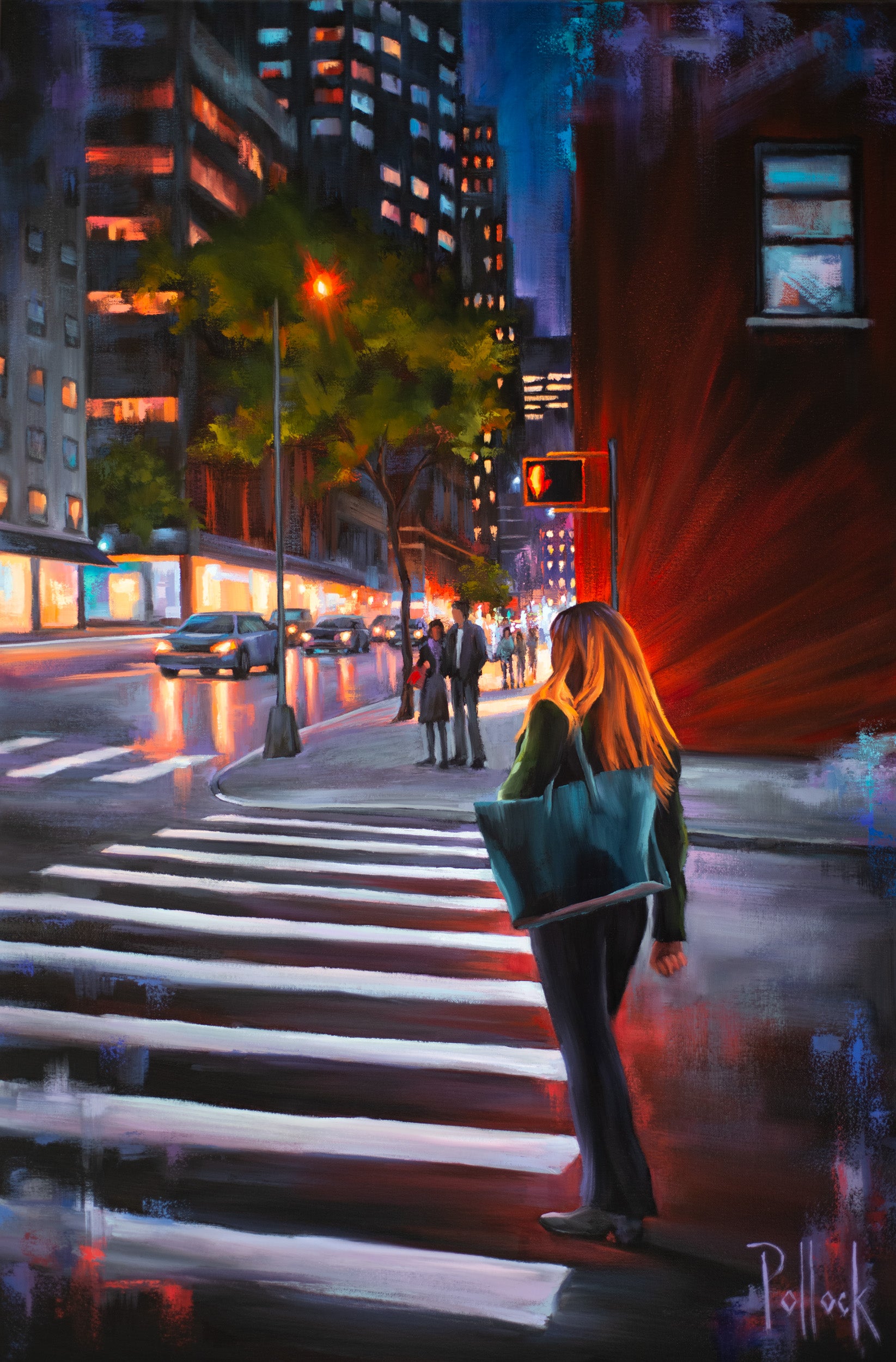 Next Move oil painting on canvas | Sarah Pollock Studio