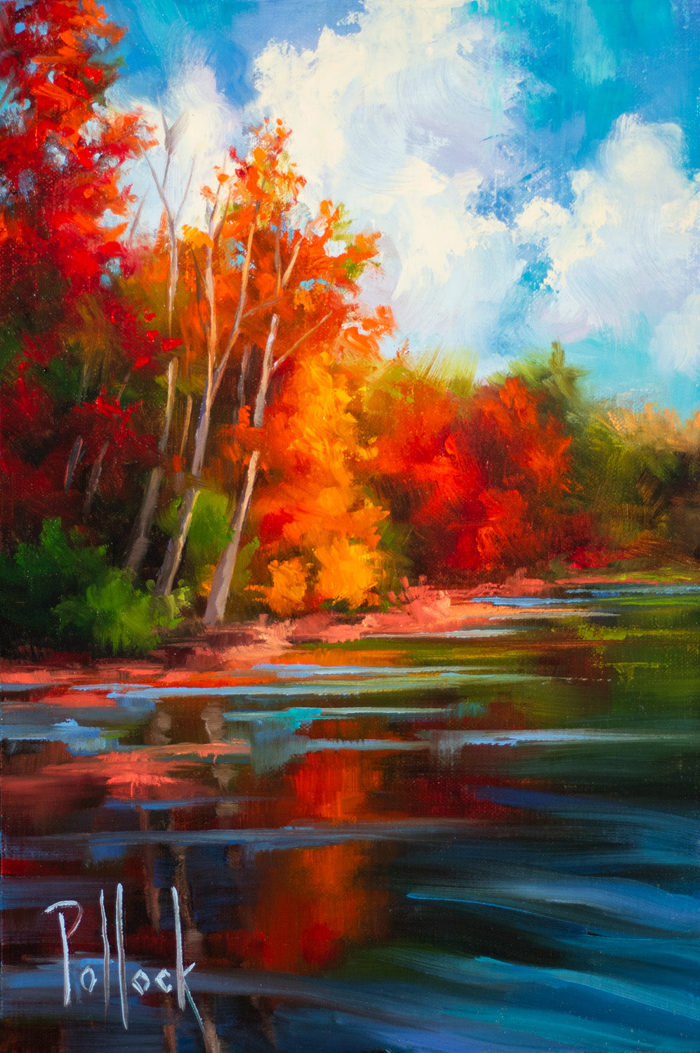 Study, Epic oil painting on panel | Sarah Pollock Studio