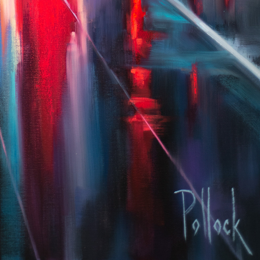 High Voltage oil painting | Sarah Pollock Studio