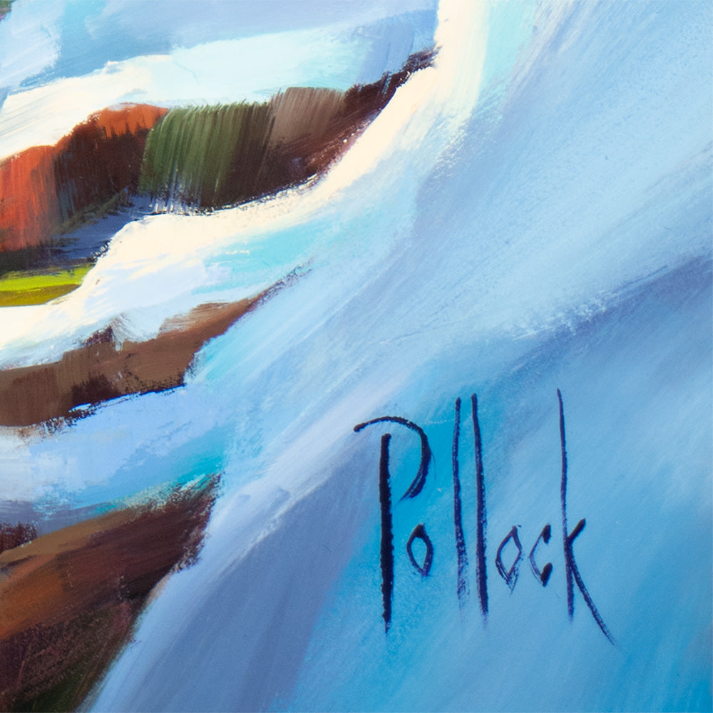 In Shingletown Gap oil painting | Sarah Pollock Studio