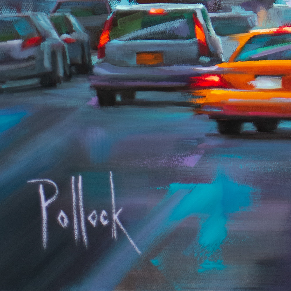 Light and Shadow, Big Apple, oil painting | Sarah Pollock Studio
